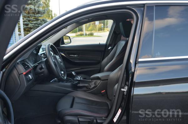Black BMW 318 2014 in Tukums, with an engine capacity of 2.00 L and mileage of 0 thousand km for 7490 €, photo 10 on AUTOMOTO.COM.LV