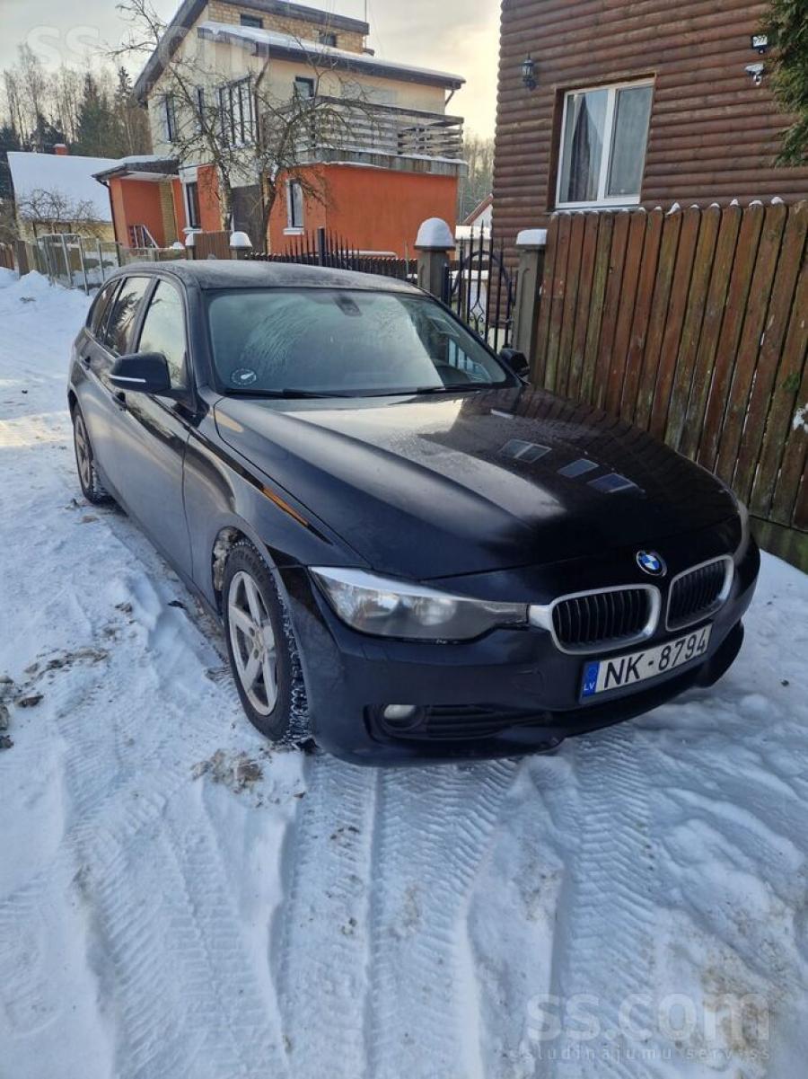 Melns BMW 318 2014 Rīga, ar dzinēja tilpumu 2.00 L un nobraukumu 305 tūkst. km par 7000 €, foto 1 vietnē AUTOMOTO.COM.LV
