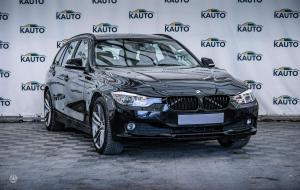 Black BMW 318 2014 in Kaunas, with an engine capacity of 2.00 L and mileage of 286 thousand km for 7490 €, photo 3 on AUTOMOTO.COM.LV