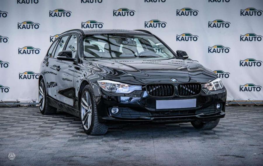 Black BMW 318 2014 in Kaunas, with an engine capacity of 2.00 L and mileage of 286 thousand km for 7490 €, photo 3 on AUTOMOTO.COM.LV