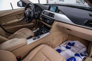 Black BMW 318 2014 in Kaunas, with an engine capacity of 2.00 L and mileage of 286 thousand km for 7490 €, photo 12 on AUTOMOTO.COM.LV