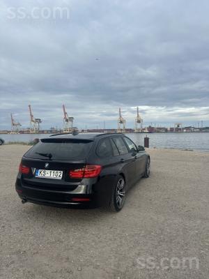 Black BMW 318 2014 in Riga, with an engine capacity of 2.00 L and mileage of 365 thousand km for 9600 €, photo 3 on AUTOMOTO.COM.LV