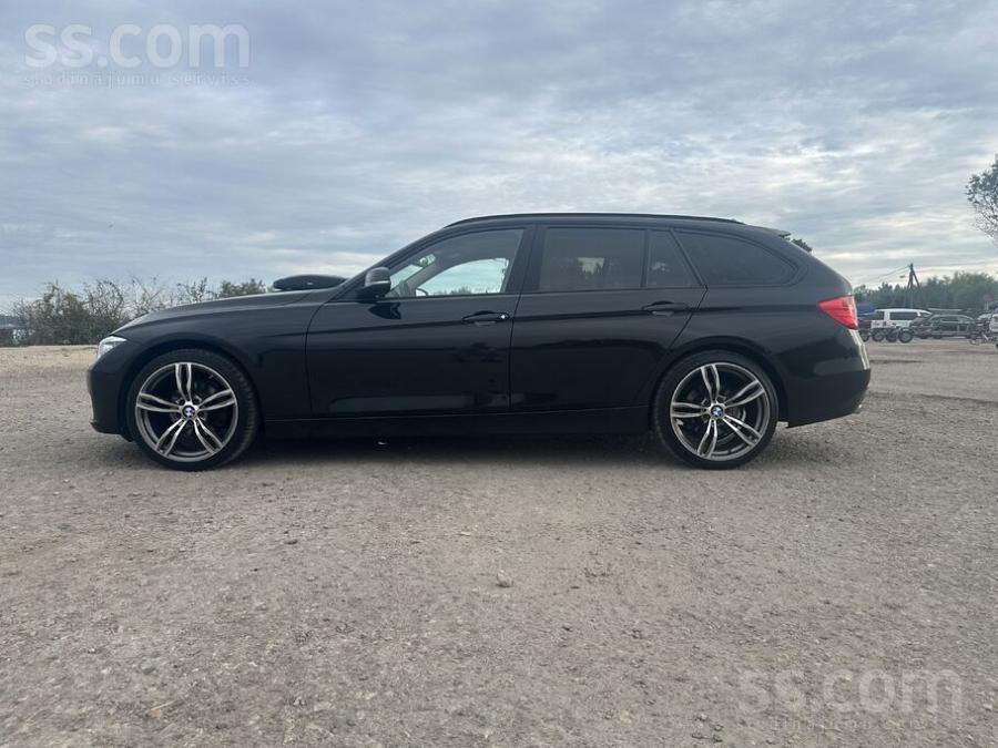 Black BMW 318 2014 in Riga, with an engine capacity of 2.00 L and mileage of 365 thousand km for 9600 €, photo 6 on AUTOMOTO.COM.LV
