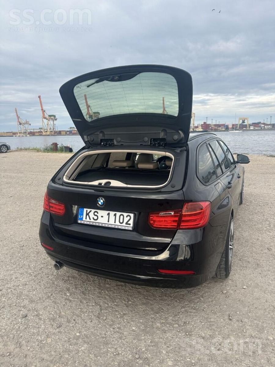 Black BMW 318 2014 in Riga, with an engine capacity of 2.00 L and mileage of 365 thousand km for 9600 €, photo 7 on AUTOMOTO.COM.LV