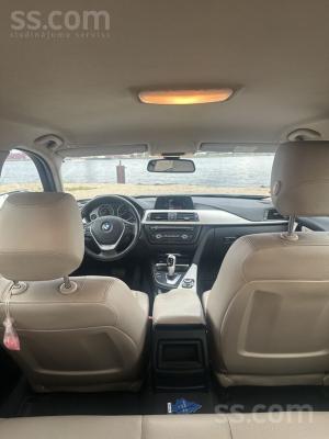 Black BMW 318 2014 in Riga, with an engine capacity of 2.00 L and mileage of 365 thousand km for 9600 €, photo 9 on AUTOMOTO.COM.LV