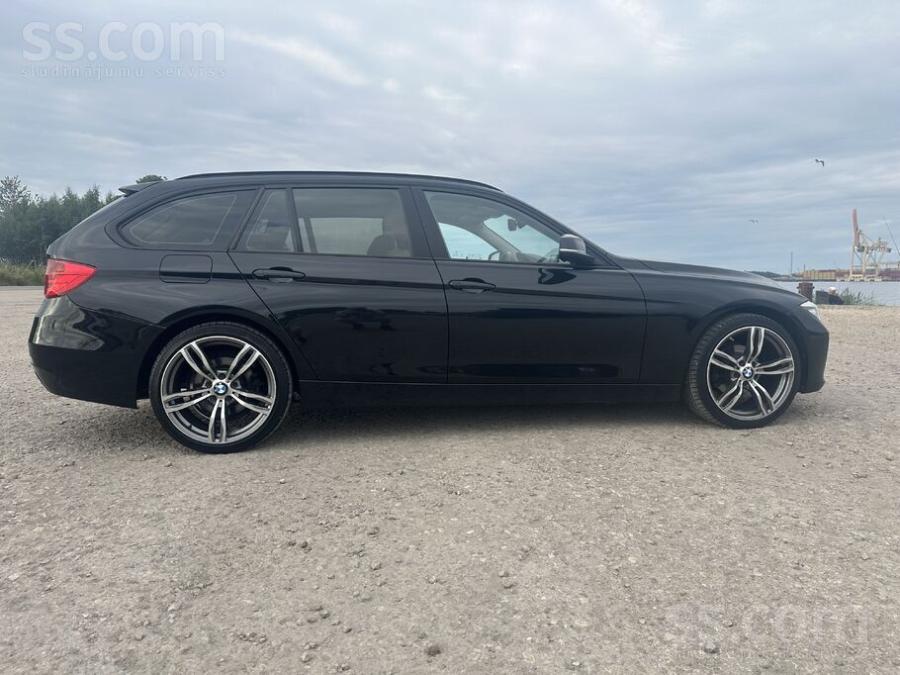 Black BMW 318 2014 in Riga, with an engine capacity of 2.00 L and mileage of 365 thousand km for 9600 €, photo 12 on AUTOMOTO.COM.LV