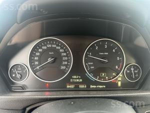 Black BMW 318 2014 in Riga, with an engine capacity of 2.00 L and mileage of 365 thousand km for 9600 €, photo 15 on AUTOMOTO.COM.LV