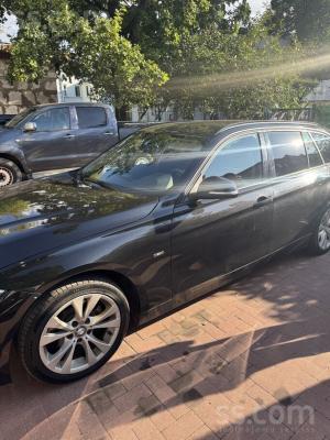 Black BMW 318 2014 in Riga, with an engine capacity of 2.00 L and mileage of 266 thousand km for 8995 €, photo 3 on AUTOMOTO.COM.LV