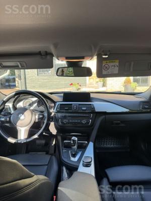 Black BMW 318 2014 in Riga, with an engine capacity of 2.00 L and mileage of 266 thousand km for 8995 €, photo 10 on AUTOMOTO.COM.LV