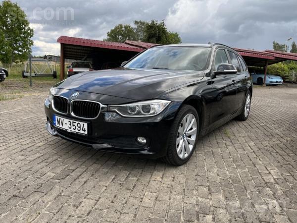 BMW 318 2014 in Talsi on AUTOMOTO.COM.LV Black BMW 318 2014 in Talsi, with an engine capacity of 2.00 L and mileage of 245 thousand km for 6200 €, photo 4 on AUTOMOTO.COM.LV