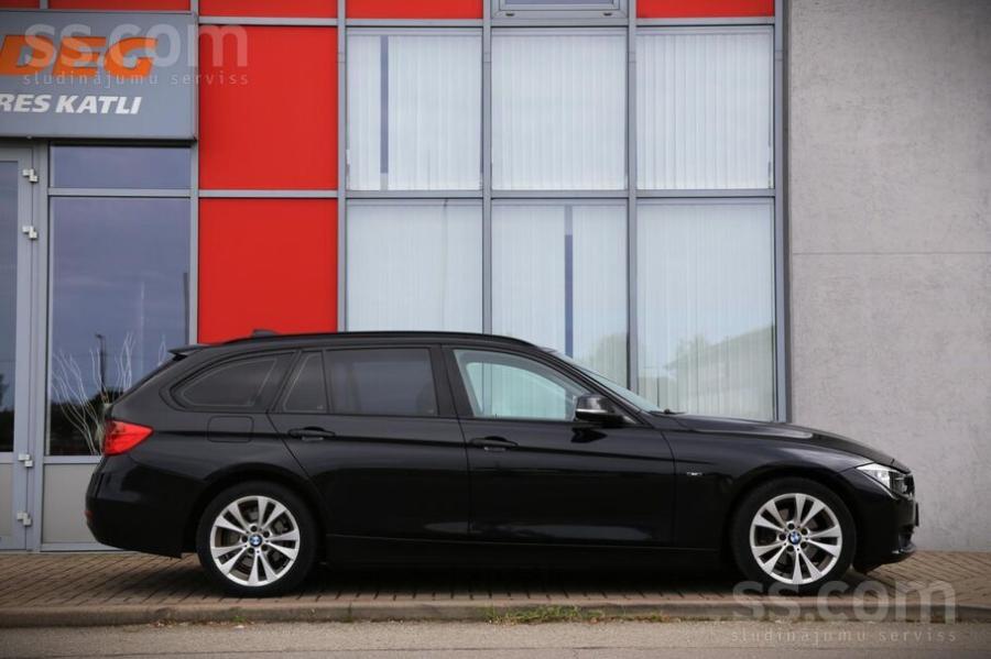 Black BMW 318 2014 in Riga, with an engine capacity of 2.00 L and mileage of 266 thousand km for 7495 €, photo 4 on AUTOMOTO.COM.LV