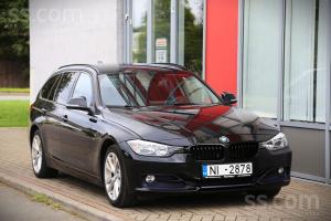 Black BMW 318 2014 in Riga, with an engine capacity of 2.00 L and mileage of 266 thousand km for 7495 €, photo 5 on AUTOMOTO.COM.LV