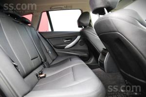 Black BMW 318 2014 in Riga, with an engine capacity of 2.00 L and mileage of 266 thousand km for 7495 €, photo 16 on AUTOMOTO.COM.LV
