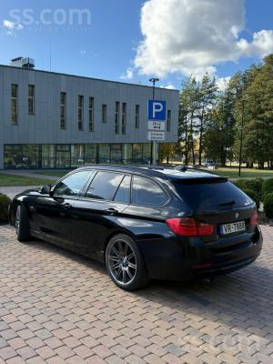 Black BMW 318 2014 in Riga, with an engine capacity of 2.00 L and mileage of 337 thousand km for 6800 €, photo 4 on AUTOMOTO.COM.LV