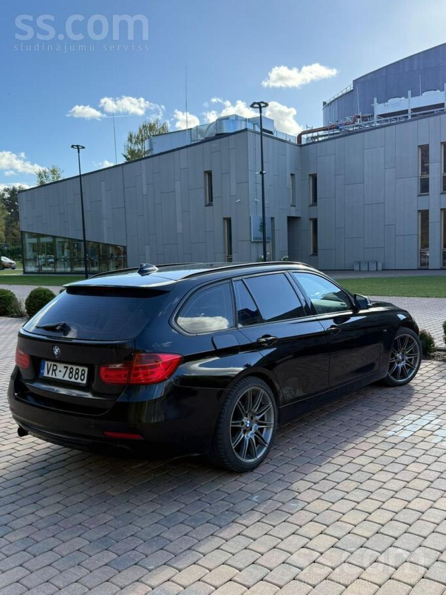 Black BMW 318 2014 in Riga, with an engine capacity of 2.00 L and mileage of 337 thousand km for 6800 €, photo 5 on AUTOMOTO.COM.LV