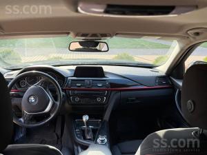Black BMW 318 2014 in Riga, with an engine capacity of 2.00 L and mileage of 337 thousand km for 6800 €, photo 10 on AUTOMOTO.COM.LV