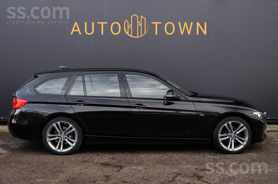Black BMW 318 2015 in Riga, with an engine capacity of 2.00 L and mileage of 238 thousand km for 10250 €, photo 6 on AUTOMOTO.COM.LV