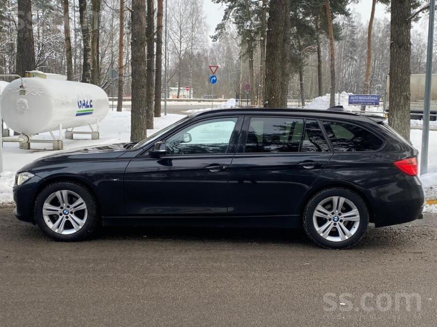 Black BMW 318 2015 in Riga, with an engine capacity of 2.00 L and mileage of 0 thousand km for 8499 €, photo 2 on AUTOMOTO.COM.LV