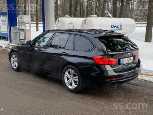 Black BMW 318 2015 in Riga, with an engine capacity of 2.00 L and mileage of 0 thousand km for 8499 €, photo 3 on AUTOMOTO.COM.LV