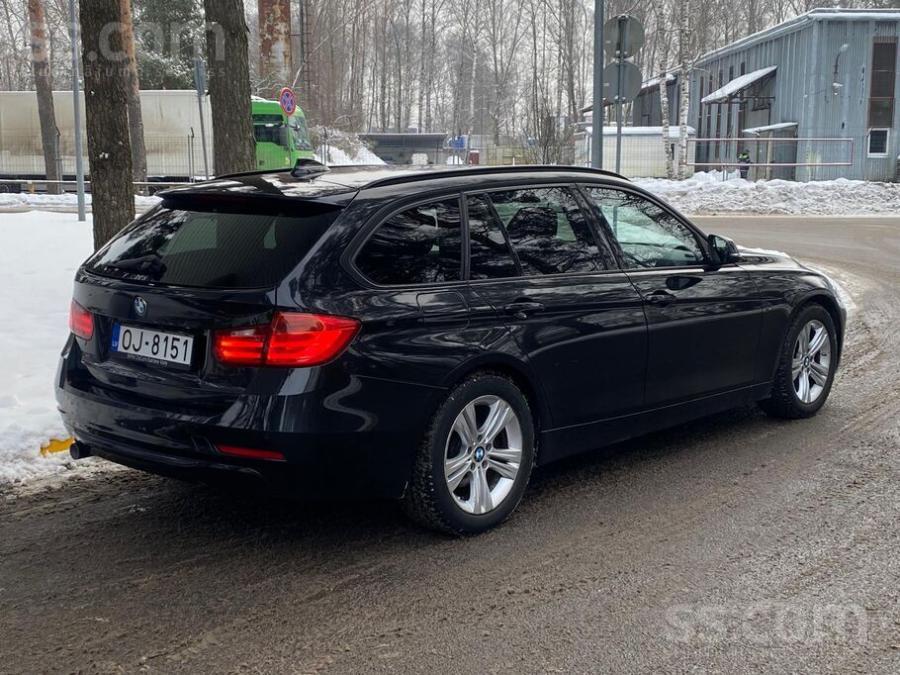 Black BMW 318 2015 in Riga, with an engine capacity of 2.00 L and mileage of 0 thousand km for 8499 €, photo 5 on AUTOMOTO.COM.LV