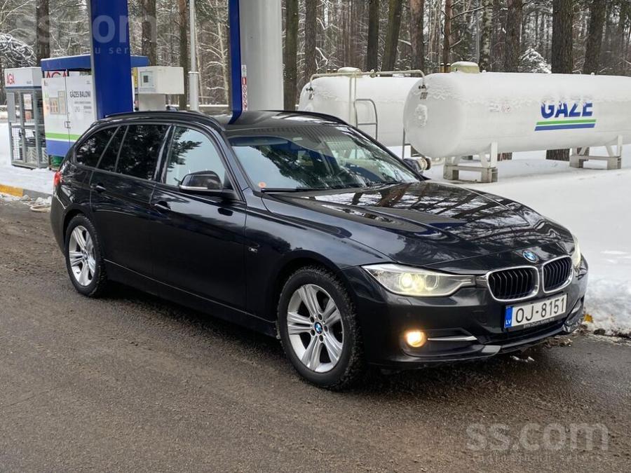Black BMW 318 2015 in Riga, with an engine capacity of 2.00 L and mileage of 0 thousand km for 8499 €, photo 7 on AUTOMOTO.COM.LV