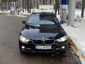 Black BMW 318 2015 in Riga, with an engine capacity of 2.00 L and mileage of 0 thousand km for 8499 €, photo 8 on AUTOMOTO.COM.LV