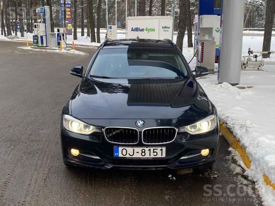 Black BMW 318 2015 in Riga, with an engine capacity of 2.00 L and mileage of 0 thousand km for 8499 €, photo 8 on AUTOMOTO.COM.LV