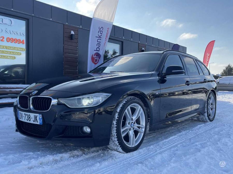 Black BMW 318 2015 in Taurage, with an engine capacity of 2.00 L and mileage of 228 thousand km for 9200 €, photo 1 on AUTOMOTO.COM.LV