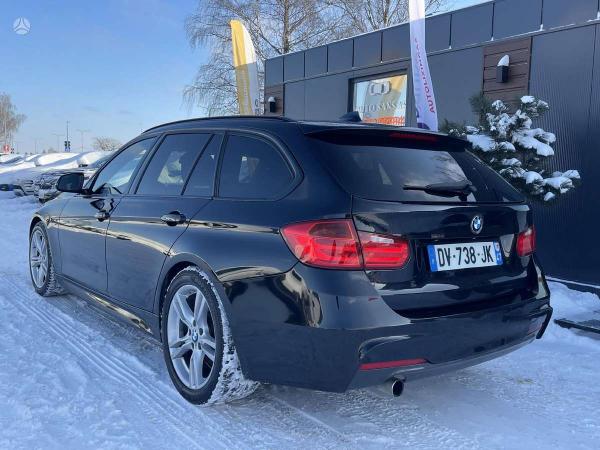 Black BMW 318 2015 in Taurage, with an engine capacity of 2.00 L and mileage of 228 thousand km for 9200 €, photo 6 on AUTOMOTO.COM.LV