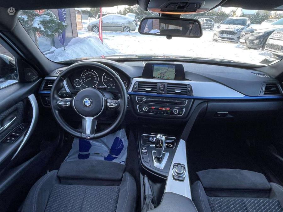 Black BMW 318 2015 in Taurage, with an engine capacity of 2.00 L and mileage of 228 thousand km for 9200 €, photo 22 on AUTOMOTO.COM.LV