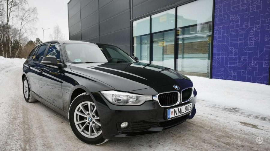 Black BMW 318 2015 in Utena, with an engine capacity of 2.00 L and mileage of 320 thousand km for 5600 €, photo 7 on AUTOMOTO.COM.LV