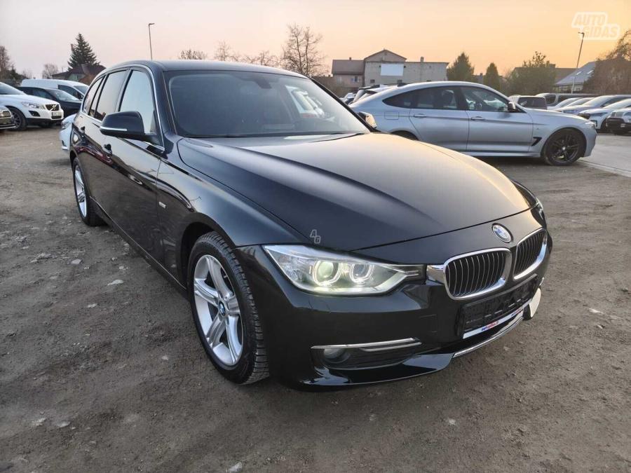 Black BMW 318 2015 in Siauliai, with an engine capacity of 2.00 L and mileage of 266 thousand km for 7450 €, photo 4 on AUTOMOTO.COM.LV