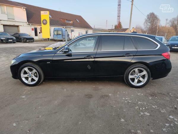 Black BMW 318 2015 in Siauliai, with an engine capacity of 2.00 L and mileage of 266 thousand km for 7450 €, photo 5 on AUTOMOTO.COM.LV