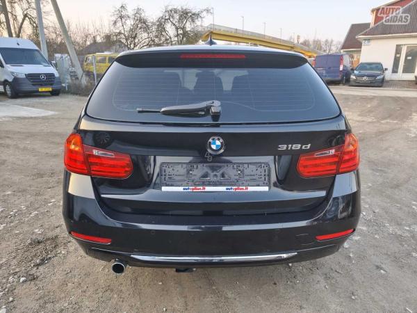 Black BMW 318 2015 in Siauliai, with an engine capacity of 2.00 L and mileage of 266 thousand km for 7450 €, photo 7 on AUTOMOTO.COM.LV