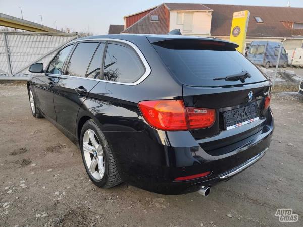 Black BMW 318 2015 in Siauliai, with an engine capacity of 2.00 L and mileage of 266 thousand km for 7450 €, photo 8 on AUTOMOTO.COM.LV