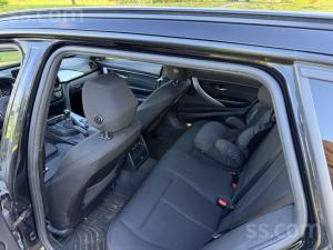 Black BMW 318 2015 in Riga, with an engine capacity of 2.00 L and mileage of 348 thousand km for 10690 €, photo 10 on AUTOMOTO.COM.LV