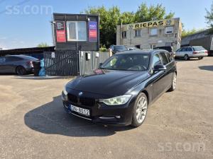 Black BMW 318 2015 in Riga, with an engine capacity of 2.00 L and mileage of 349 thousand km for 7990 €, photo  on AUTOMOTO.COM.LV