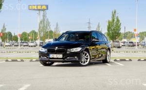 Черный БМВ 318 2015 в Рига, объемом двигателя 2.00 л и пробегом 349 тыс. км за 7990 €, фото  на AUTOMOTO.COM.LV