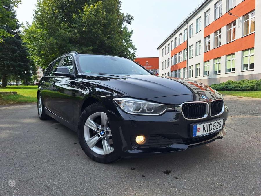 Black BMW 318 2015 in Vilnius, with an engine capacity of 2.00 L and mileage of 245 thousand km for 7800 €, photo 1 on AUTOMOTO.COM.LV