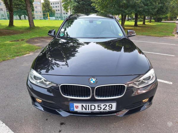 Black BMW 318 2015 in Vilnius, with an engine capacity of 2.00 L and mileage of 245 thousand km for 7800 €, photo 3 on AUTOMOTO.COM.LV