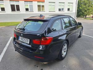 Black BMW 318 2015 in Vilnius, with an engine capacity of 2.00 L and mileage of 245 thousand km for 7800 €, photo 9 on AUTOMOTO.COM.LV