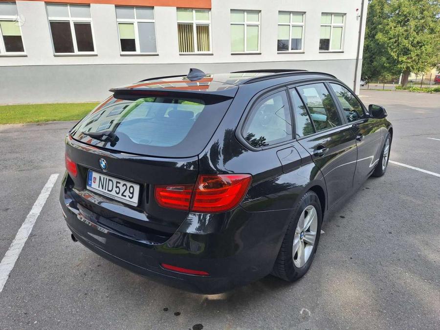 Black BMW 318 2015 in Vilnius, with an engine capacity of 2.00 L and mileage of 245 thousand km for 7800 €, photo 9 on AUTOMOTO.COM.LV