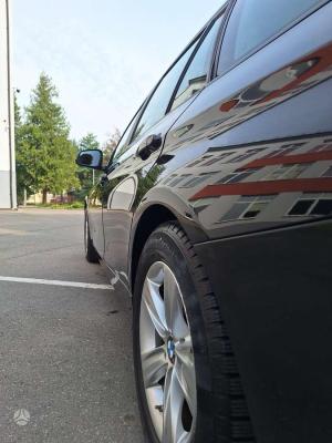 Black BMW 318 2015 in Vilnius, with an engine capacity of 2.00 L and mileage of 245 thousand km for 7800 €, photo 13 on AUTOMOTO.COM.LV