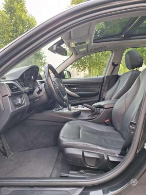 Black BMW 318 2015 in Vilnius, with an engine capacity of 2.00 L and mileage of 245 thousand km for 7800 €, photo 16 on AUTOMOTO.COM.LV