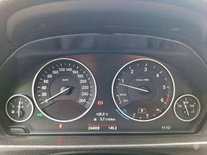 Black BMW 318 2015 in Vilnius, with an engine capacity of 2.00 L and mileage of 245 thousand km for 7800 €, photo 22 on AUTOMOTO.COM.LV