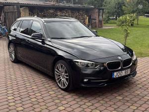 Black BMW 318 2015 in Vilnius, with an engine capacity of 2.00 L and mileage of 297 thousand km for 9900 €, photo 4 on AUTOMOTO.COM.LV