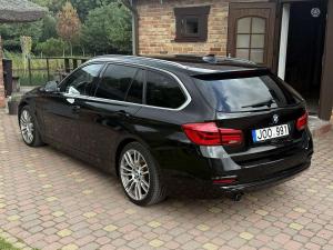 Black BMW 318 2015 in Vilnius, with an engine capacity of 2.00 L and mileage of 297 thousand km for 9900 €, photo 5 on AUTOMOTO.COM.LV