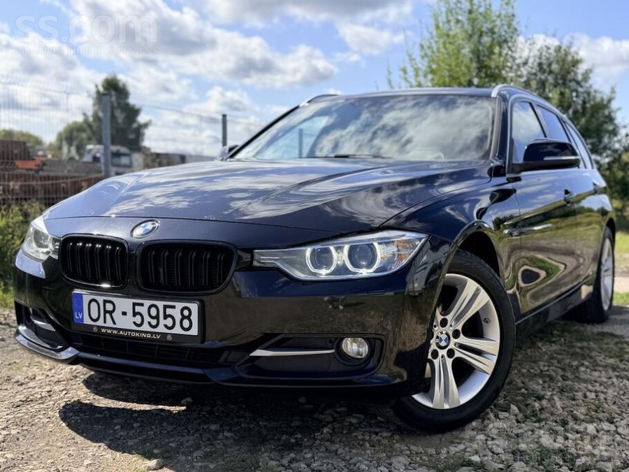 Black BMW 318 2015 in Riga, with an engine capacity of 2.00 L and mileage of 239 thousand km for 9995 €, photo 4 on AUTOMOTO.COM.LV