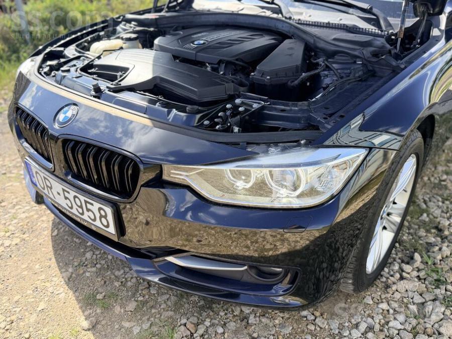 Black BMW 318 2015 in Riga, with an engine capacity of 2.00 L and mileage of 239 thousand km for 9995 €, photo 27 on AUTOMOTO.COM.LV