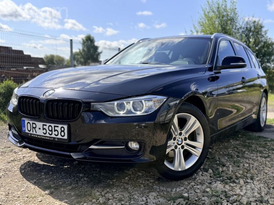Black BMW 318 2015 in Riga, with an engine capacity of 2.00 L and mileage of 239 thousand km for 9995 €, photo 28 on AUTOMOTO.COM.LV